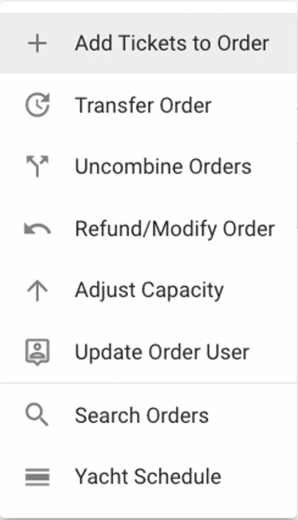How to Add tickets to an Order – Anchor