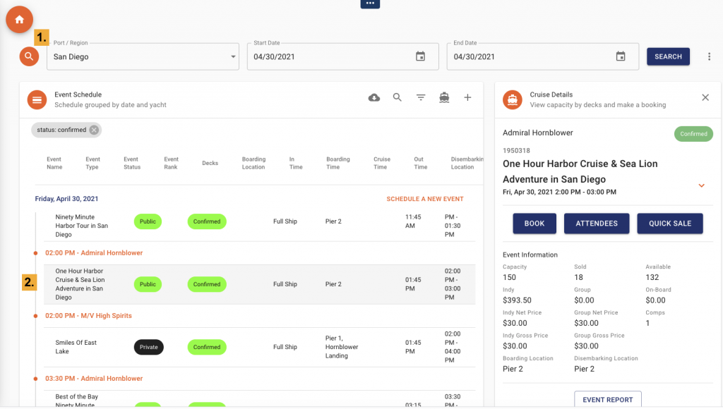 Anchor Event Schedule in Detail – Anchor