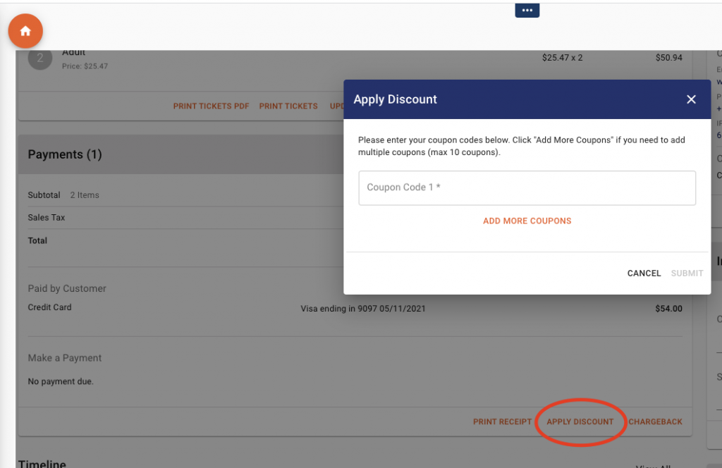 How to Apply a Discount or Coupon Code to an Existing Order – Anchor