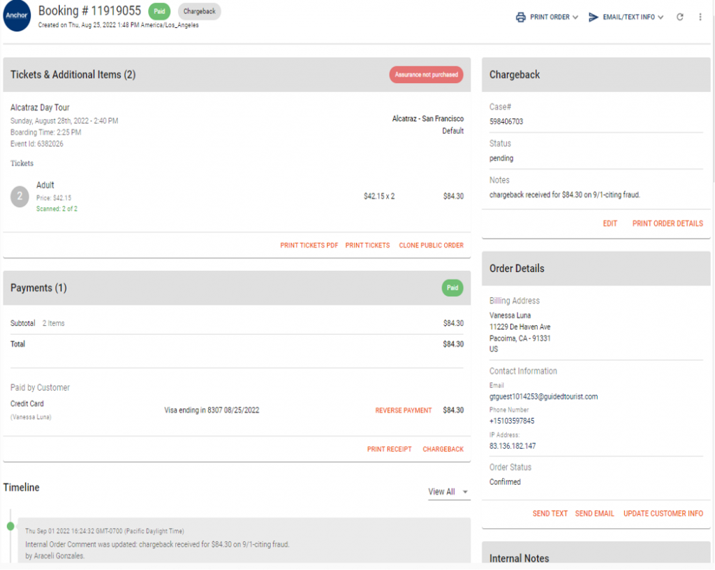 Anchor Chargeback Process – Anchor
